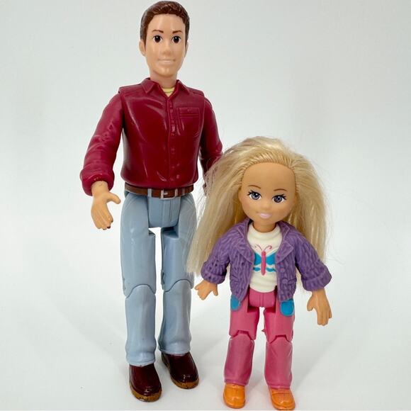 Fisher-Price | Toys | Fisher Price Loving Family Dad And Sister Doll ...